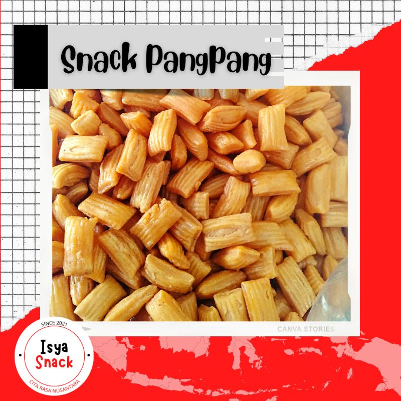 Jual Isya Snack - PangPang Original Kemasa isi 250gr | Shopee Indonesia
