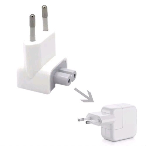 Jual Steker Kepala Colokan Kaki 2 Eu Ac Plug For MacBook Pro Retina Air ...