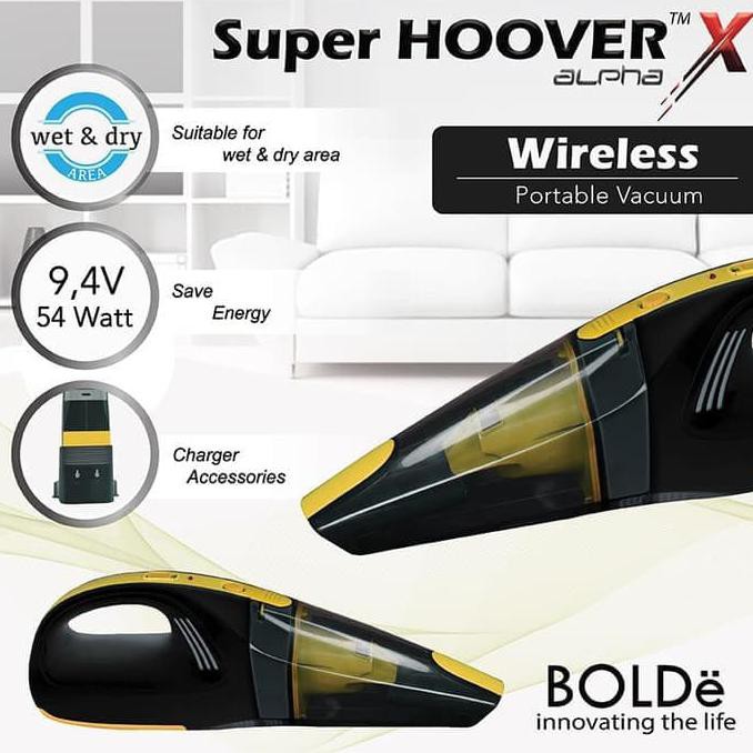 Jual Silahkan Order Vacuum Cleaner Wireless Super Hoover Alpha X Bolde ...