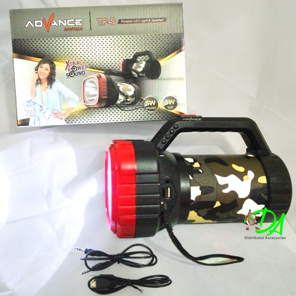 Jual Speaker Advance TP S BT plus Lampu Senter LED Portable free ...