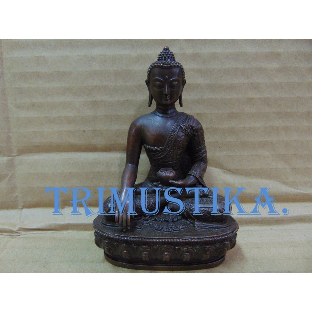 Jual Patung Buddha Motif Batik Ukuran Sedang Tembaga Merah B Limited ...