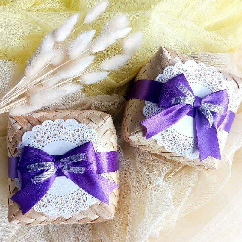 Jual Besek Souvenir 7x7 cm Besek Bambu Besek Mini | Shopee Indonesia