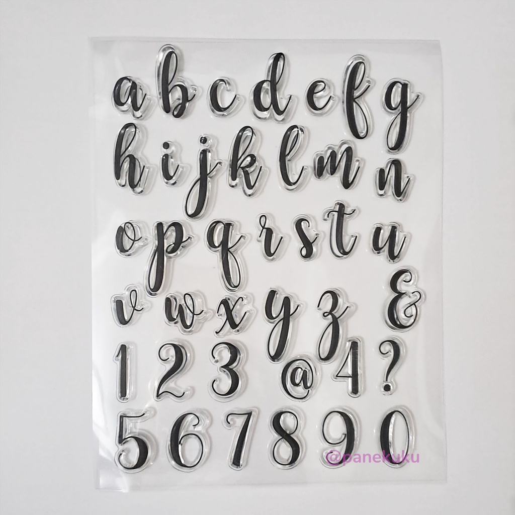 Jual EMBOSSER HURUF FONDANT 2/ Alat cetakan stamp dekorasi kue/ stempel ...