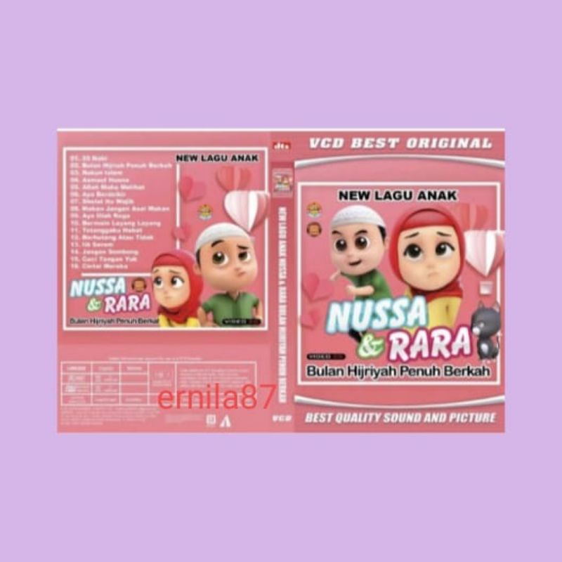 Jual Kaset Video Lagu Nussa Rara Bulan Hijriah Penuh Berkah | Shopee ...