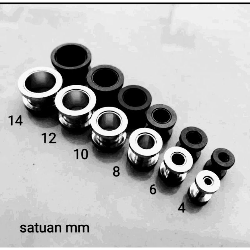 Jual persing telinga titanium 100%anti karat | Shopee Indonesia