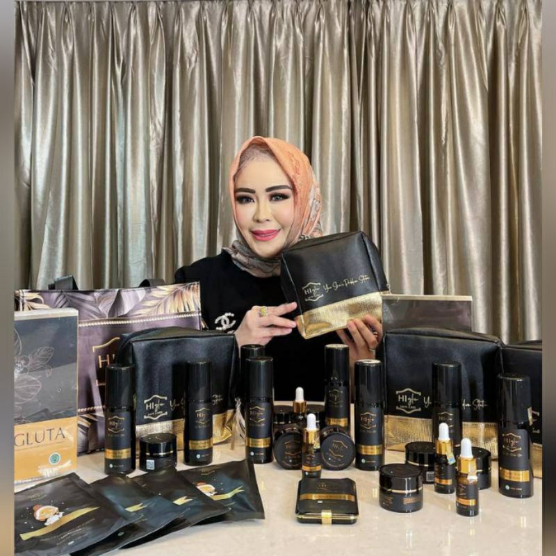 Jual Hi Glow Skincare Paket Ultimate Night Glow / Acne Prone / Acne ...