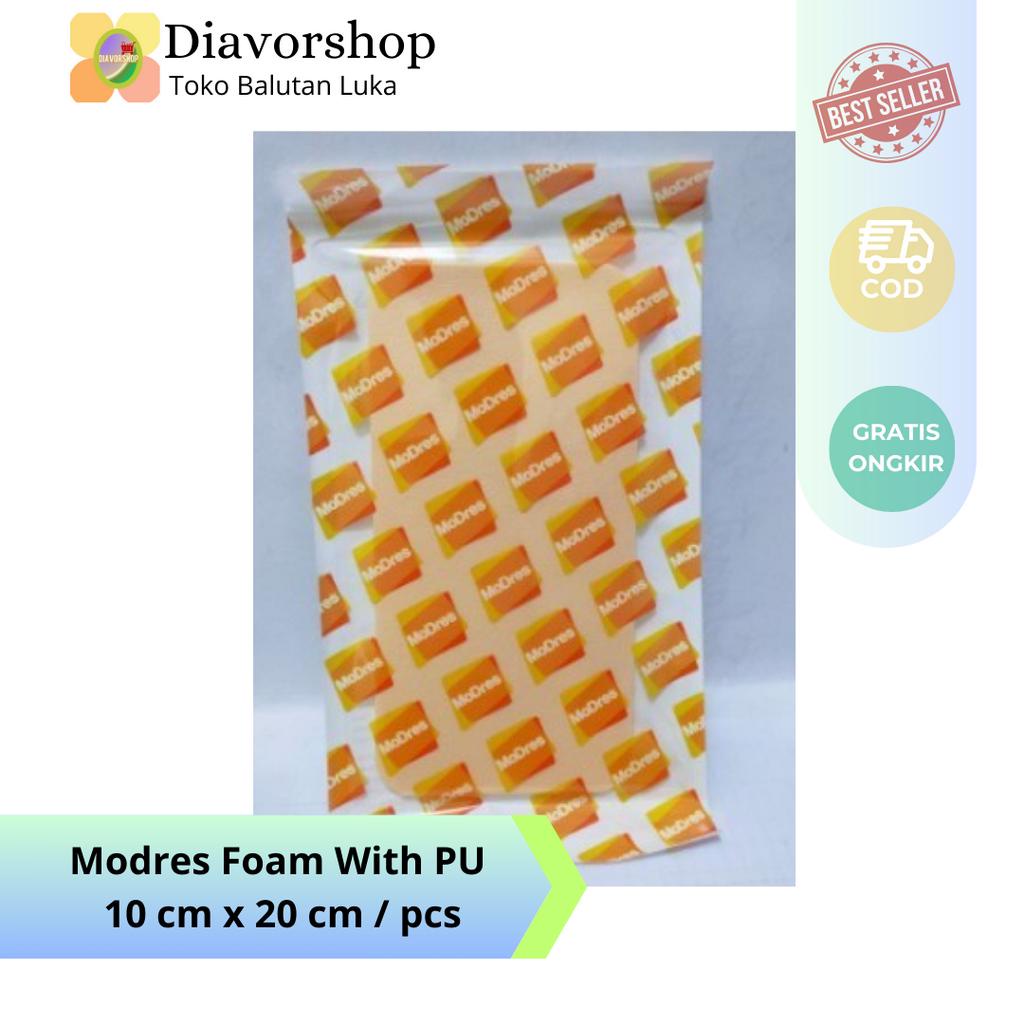 Jual Modres PU 10 x 20 cm per pcs / Foam Dressing Luka penyerap cairan ...
