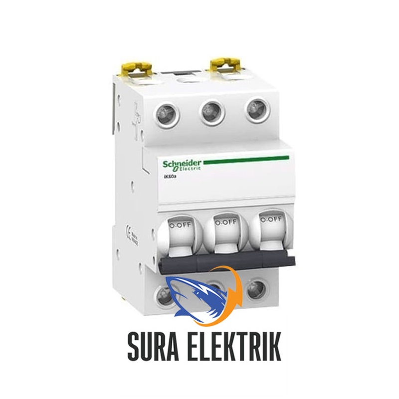 Jual MCB ACTI 9 IK60A 3P 6A 10A 16A 20A A9K143 SCHNEIDER ELECTRIC | Shopee Indonesia