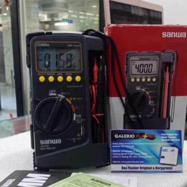 Jual AVO METER DIGITAL SANWA ORI CD800A | Shopee Indonesia