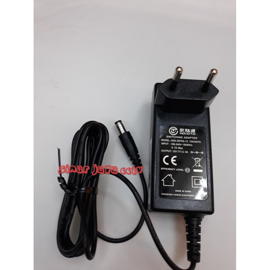 Jual adaptor cctv 12v 2a | Shopee Indonesia