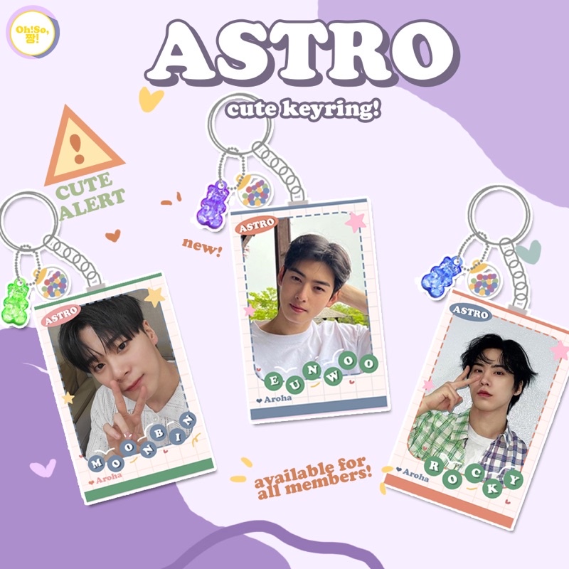 Jual ASTRO KEYRING VOL.2 KEYCHAIN CHARM GANTUNGAN KUNCI AROHA | Shopee ...