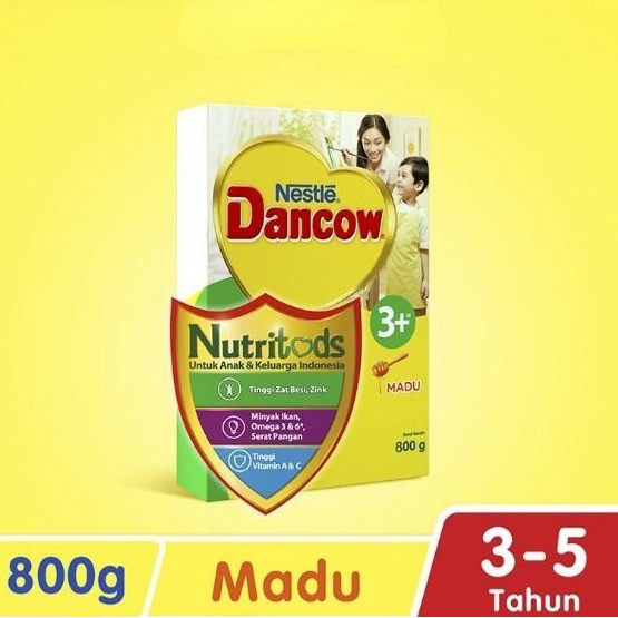 Jual NESTLE Dancow 3+ dengan Susu Pertumbuhan Rasa Madu 3-5 Tahun Box ...