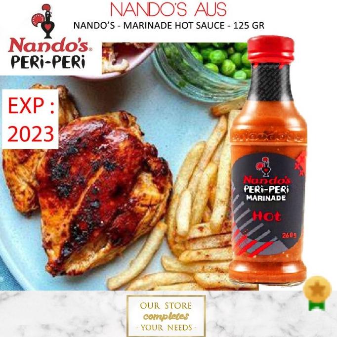 Jual NANDO'S PERI PERI MARINADE HOT SAUCE NANDOS GARLIC MILD MEDIUM PERI | Shopee Indonesia