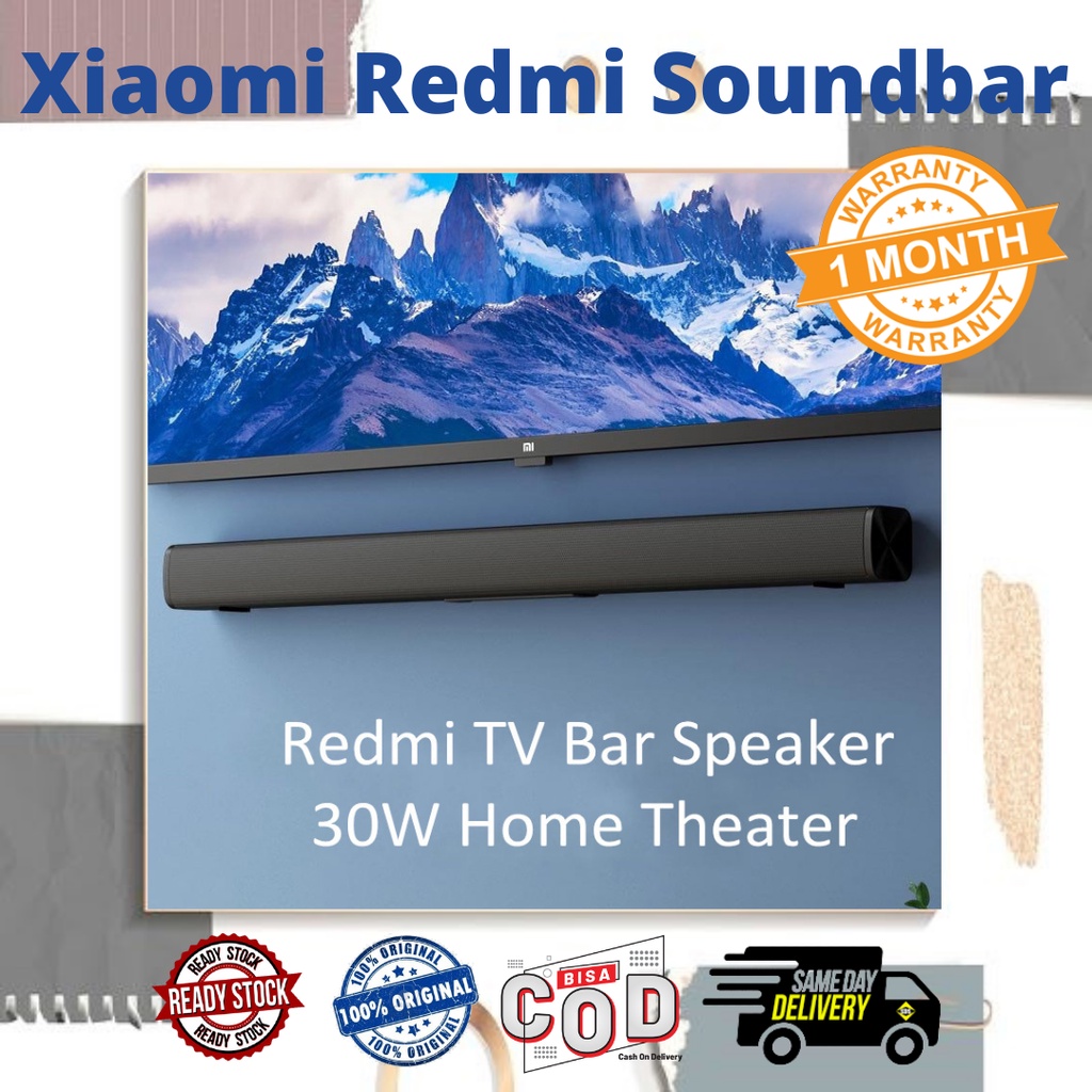 Jual Xiaomi Redmi Soundbar Speaker Home Theatre Bluetooth | Shopee ...