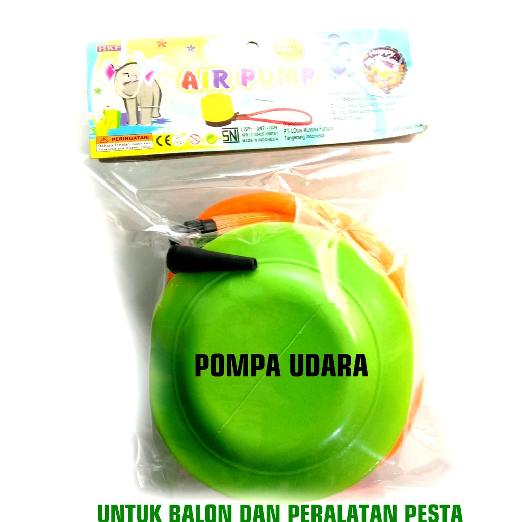 Jual Pompa udara balon dan peralatan pesta baloon ulang tahun pompa ...