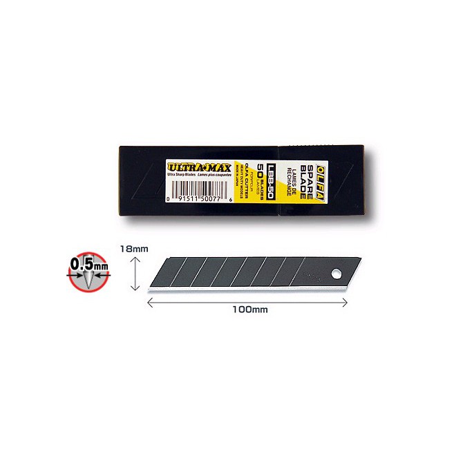 Jual OLFA Pisau Refill Blade LBB-50 Untuk Cutter OLFA Heavy Duty | Shopee Indonesia