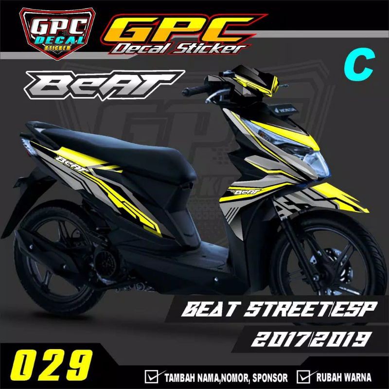 Jual Decal Stiker Honda Beat New Full Body | Shopee Indonesia