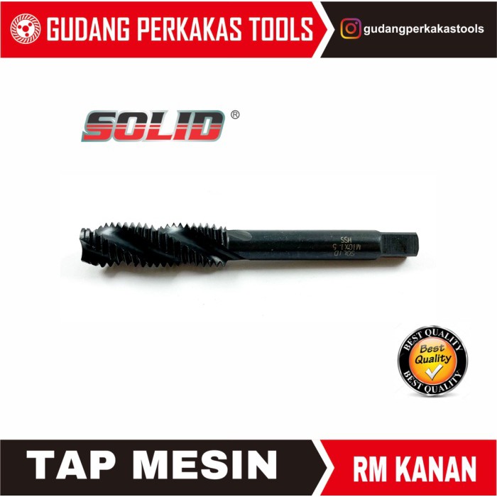Jual SBO Tap mesin| machine tap kanan RM 1/2x12 SOLID SEBELUM KEHABISAN | Shopee Indonesia