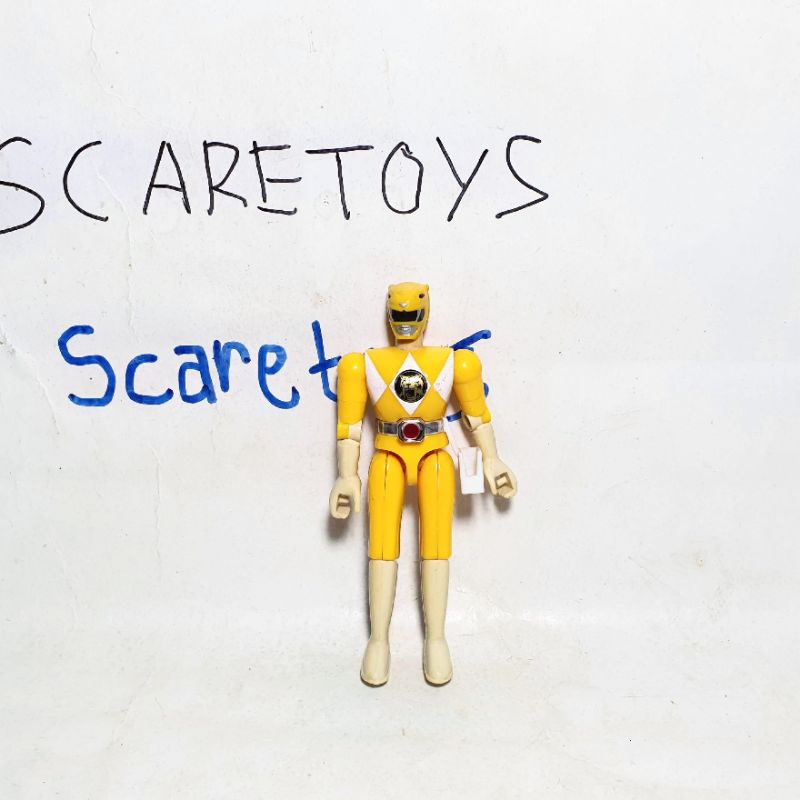 Jual Mighty morphin power rangers yellow ranger - sentai zyuranger ...