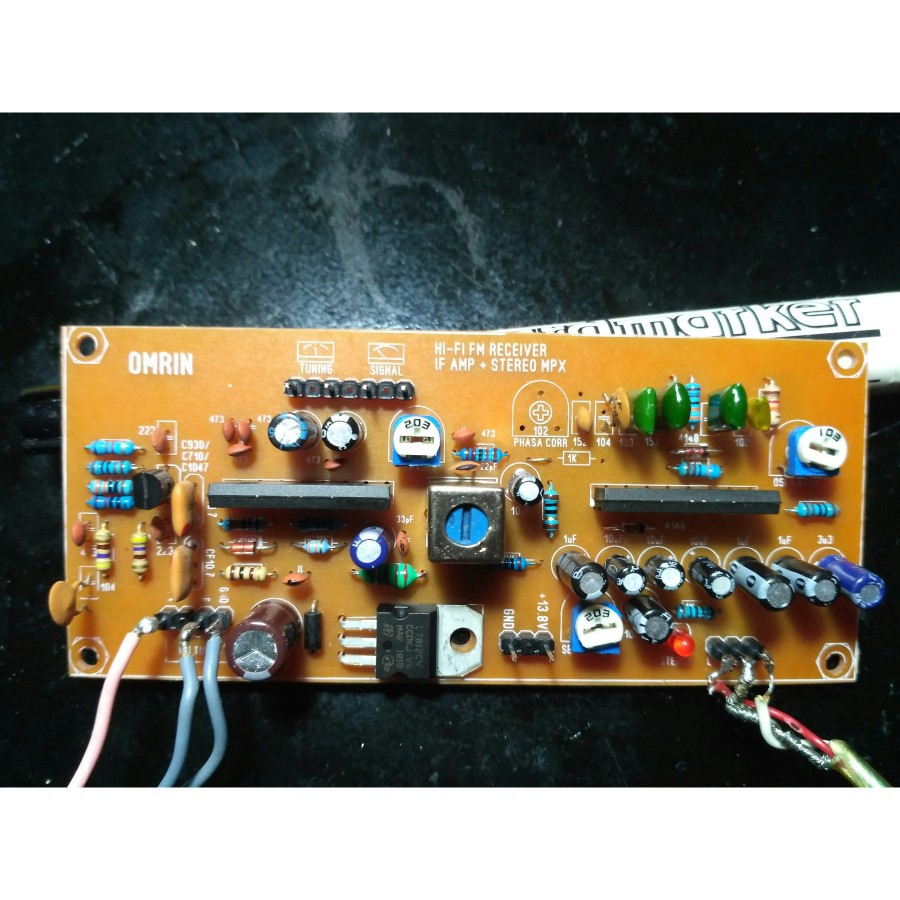 Jual Kit Tuner Radio FM STEREO IF LA1140 LA3370 TANPA TUNER | Shopee ...