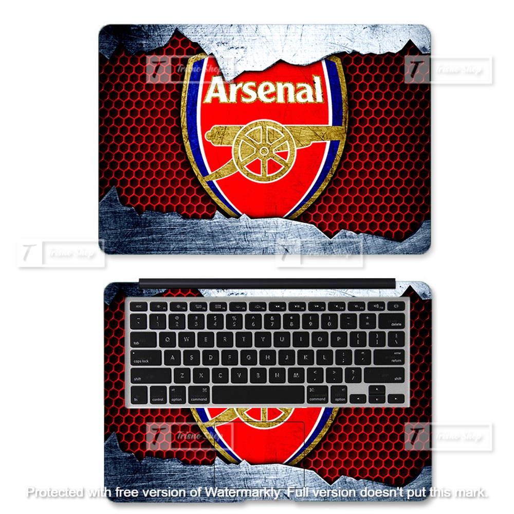Jual Stiker Laptop | Garskin Laptop | Arsenal + Laminasi | Shopee Indonesia
