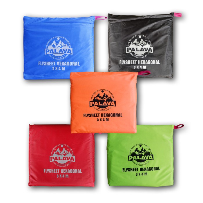 Jual Flysheet hexagonal 300x400cm | Shopee Indonesia