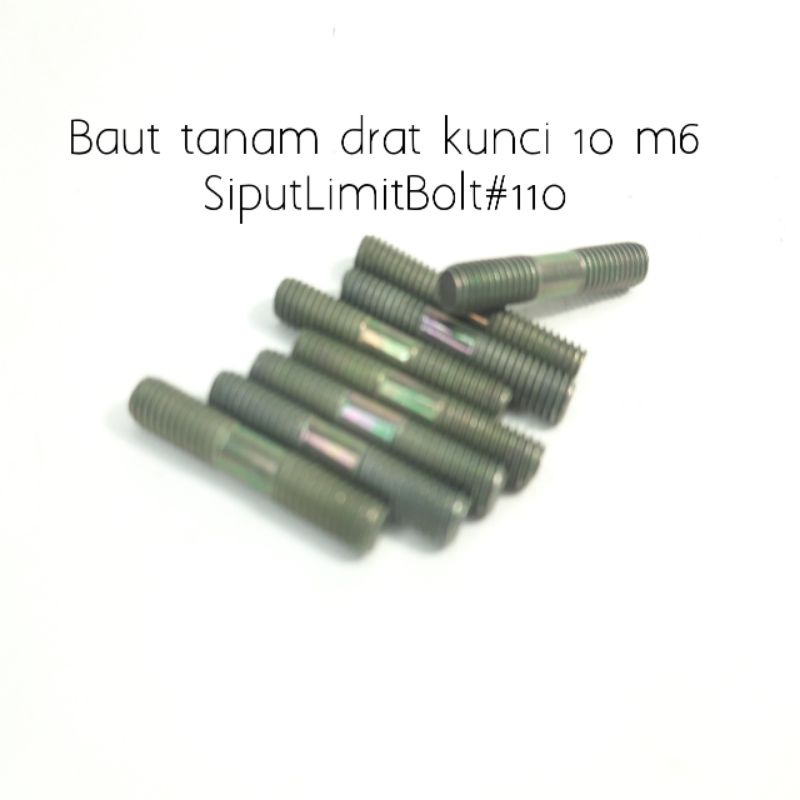 Jual baut tanam kenalpot beat esp karbu drat kunci 10 | Shopee Indonesia