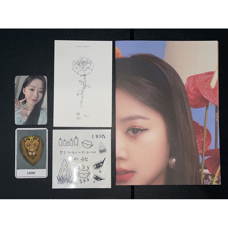 Jual (G)I-DLE I burn shuhua soyeon soojin miyeon photocard poster ...