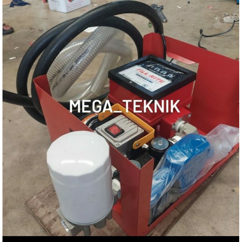 Jual PAKET FLOW METER FILL-RITE+POMPA AC YB60 LPM+FILTER DAN DUDUKAN ...