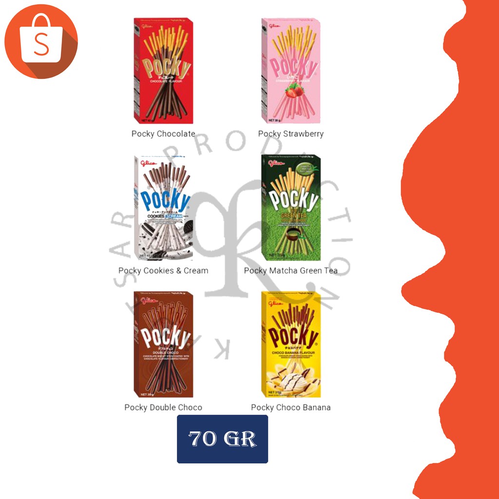 Jual Pocky 6 Varian Rasa Baru 70 Gr | Shopee Indonesia