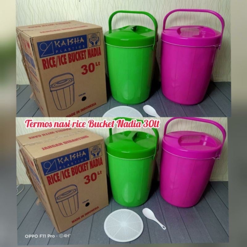 Jual termos nasi 30ltr ice bucket 30 rice bucket 30 liter | Shopee ...