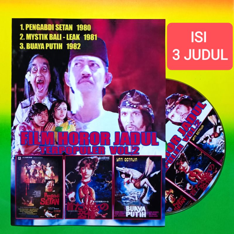Jual KASET FILM HOROR INDONESIA JADUL VOLUME 2 KOLEKSI PILIHAN TERPOPULER. | Shopee Indonesia
