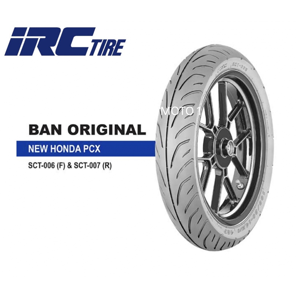 Jual Ban PCX 150 Depan - IRC 100/80 -14 SCT - 006 Tubeless Produksi ...