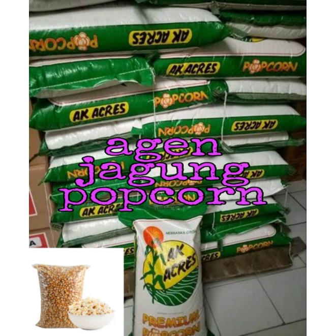 Jual Jagung Popcorn Mentah Ak Acres Repack 1kg | Shopee Indonesia