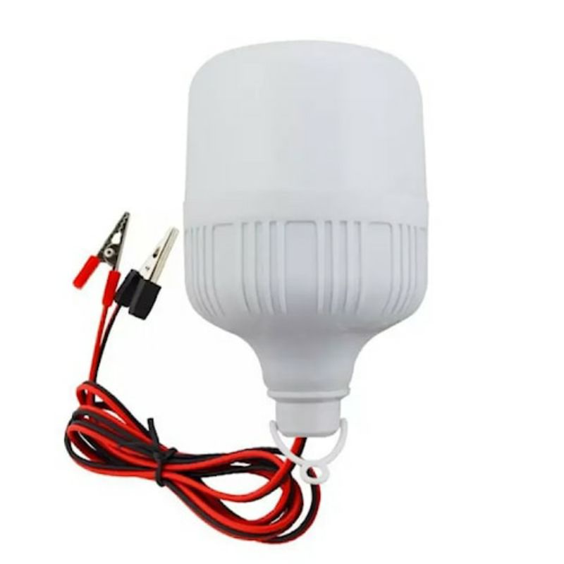 Jual LAMPU AKI PORTABLE LED BULD DC 15 WATT BOHLAM 12V KABEL JEPIT ACCU CAHAYA PUTIH | Shopee ...