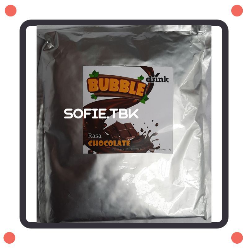 Jual Bubuk Minuman Coklat 1kg Merk Bubble Drink | Shopee Indonesia