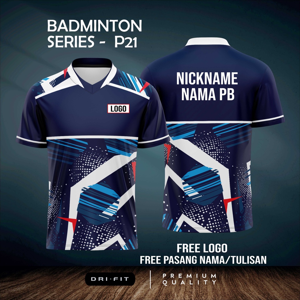 Jual JERSEY KAOS BADMINTON BULUTANGKIS 2022 P21- BISA CUSTOM NAMA DAN LOGO | Shopee Indonesia