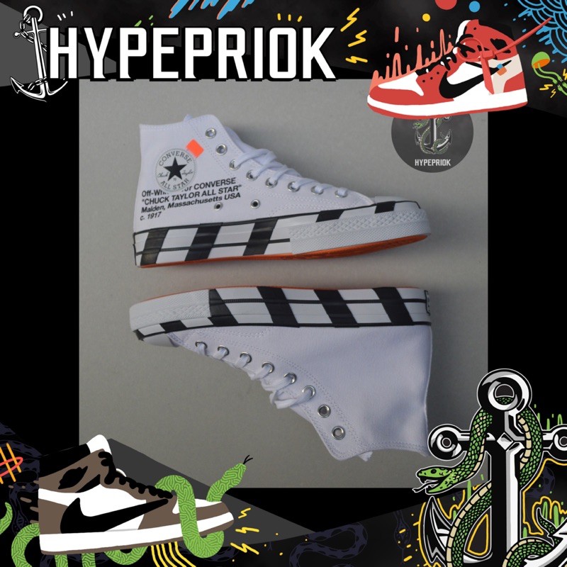 Jual CONVERSE 70s HIGH X OFF WHITE | Shopee Indonesia