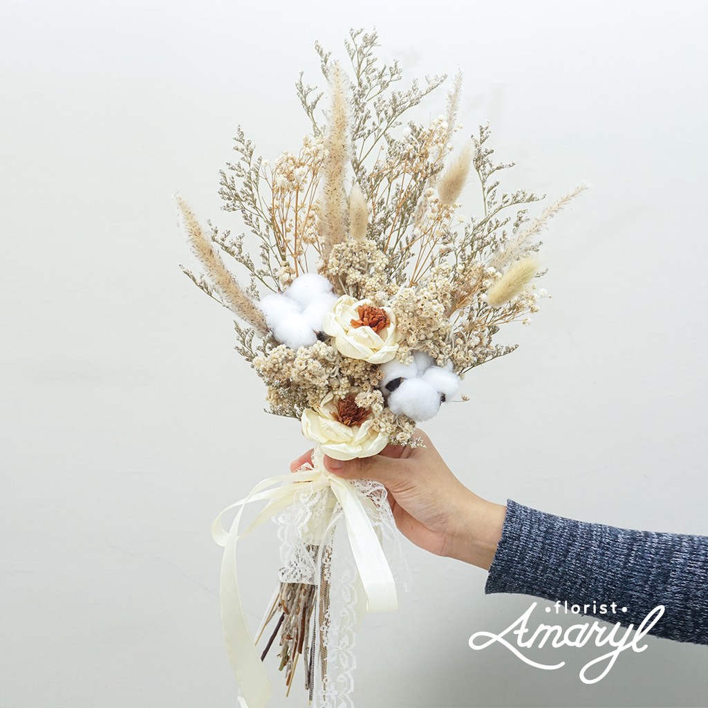 Jual Cantik & Hemat | Buket Bunga Kering untuk Prewedding | Shopee ...