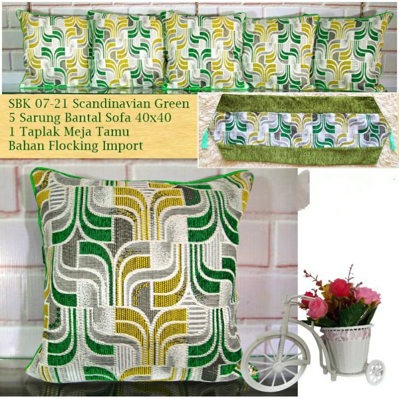 Jual Satu set sarung bantal sofa tamu belgi import | Shopee Indonesia