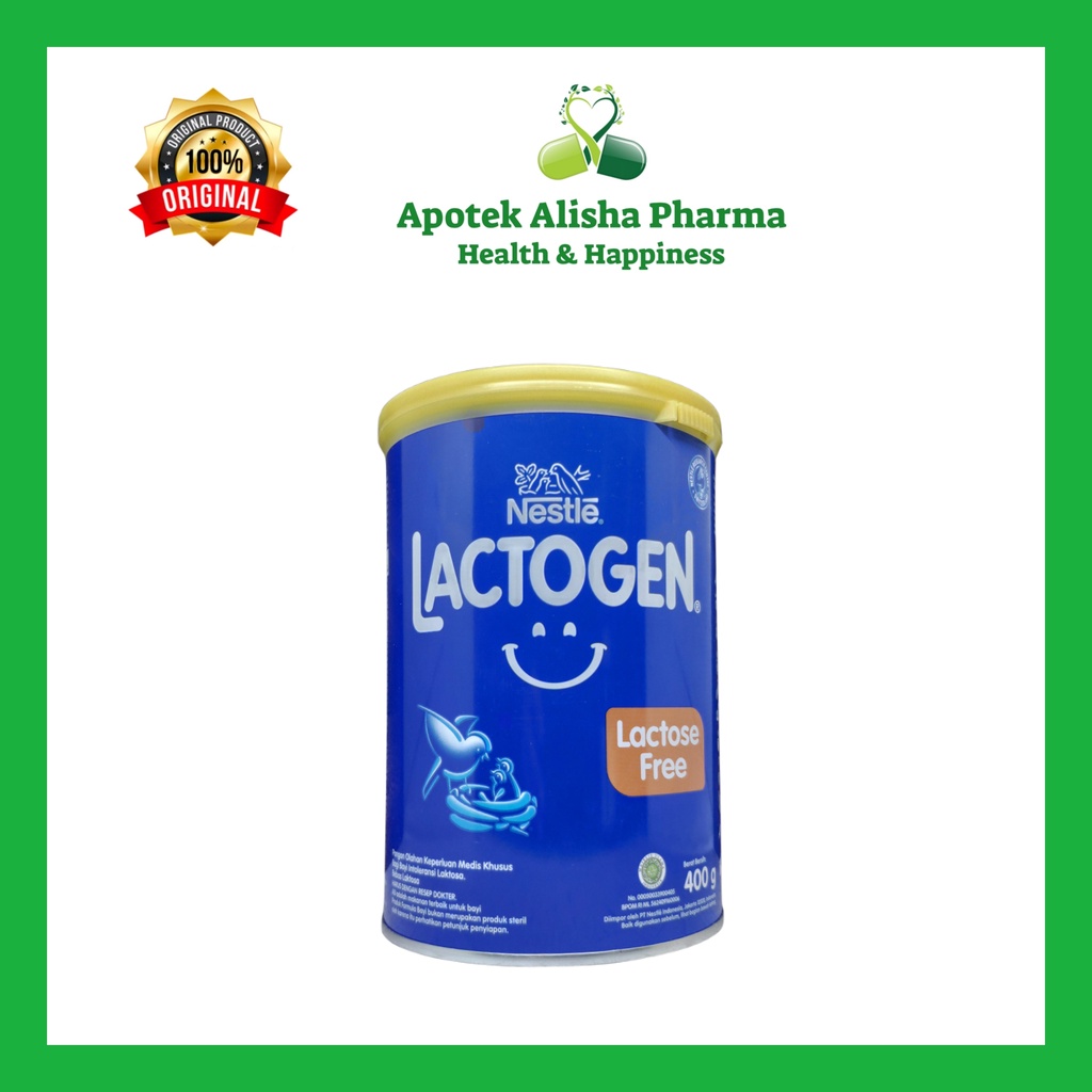 Jual Lactogen Lactose Free 400gr - Nestle Laktogen LLF Bebas Laktosa ...