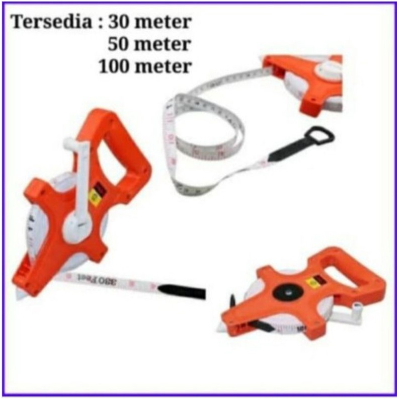 Jual Meteran Tancap / Meteran Tanah 30m 50m 100 meter | Shopee Indonesia