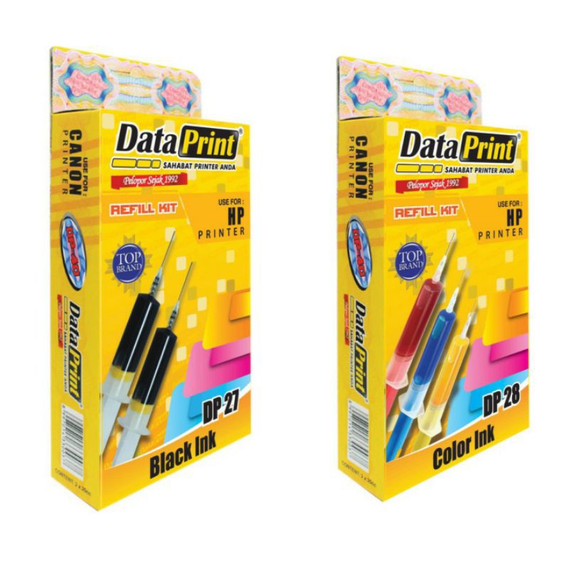 Jual Tinta Refill Printer HP DATAPRINT DATA PRINT DP27 / DP28 | Shopee ...