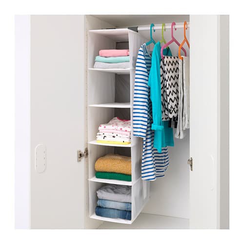 Jual Rak kain gantung Rassla IK3A 5 baris rak lemari kain pakaian ...