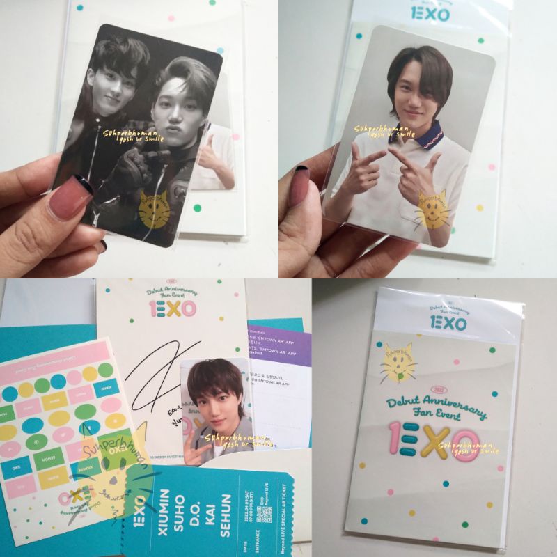 Jual EXO PC KAI 10th Anniversary Fan Event photocard | Shopee Indonesia