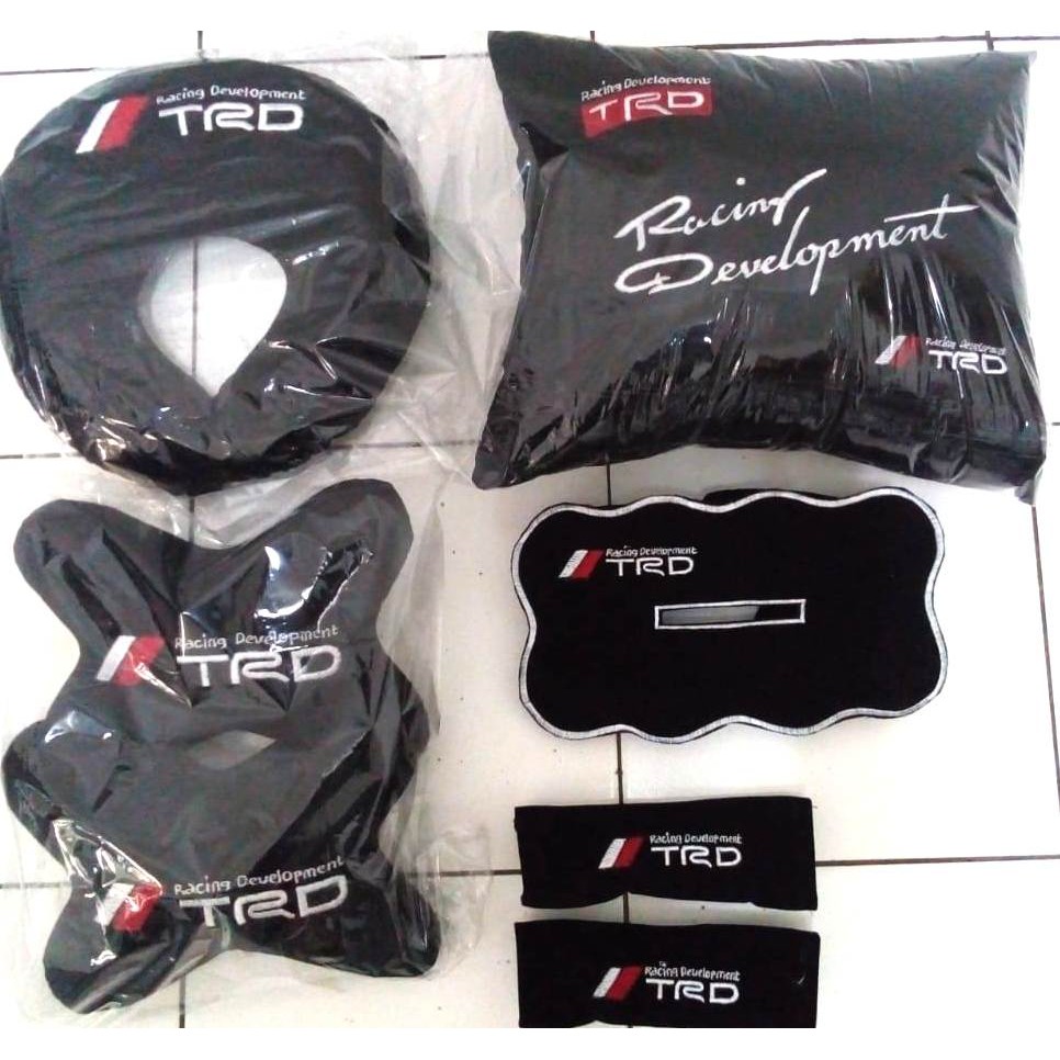 Jual Variasi interior aksesoris Toyota Racing Development TRD bantal ...