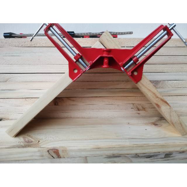 Jual Clamp / klam / klem siku sudut kayu | Shopee Indonesia