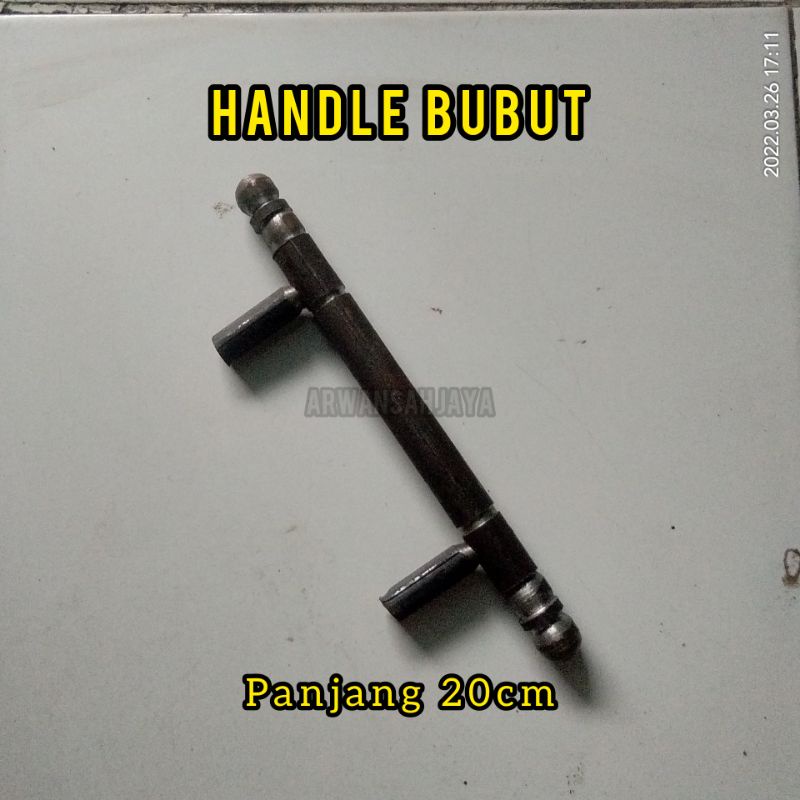 Jual HANDLE BUBUT PAGAR BESI (20CM) | Shopee Indonesia