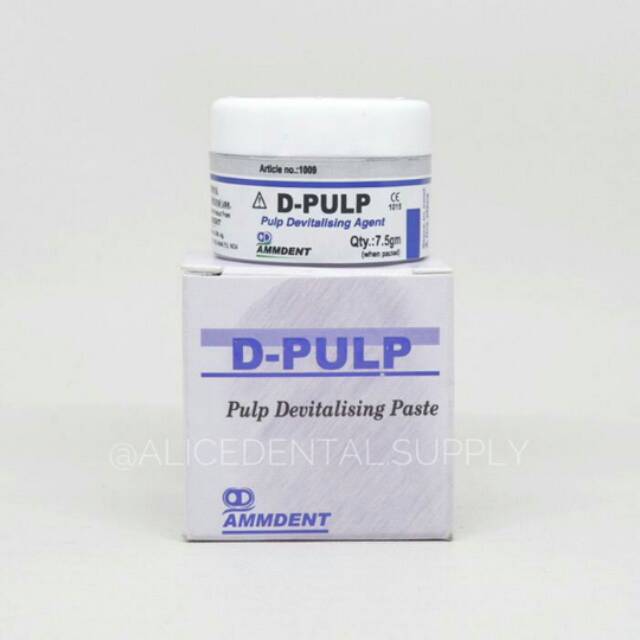 Jual Alice dental D-pulp dpulp devitalising paste pasta devitalisasi ...