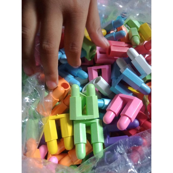 Jual lego jadul jumbo/lego jumbo roket/lego besar SNI/mainan anak lego ...